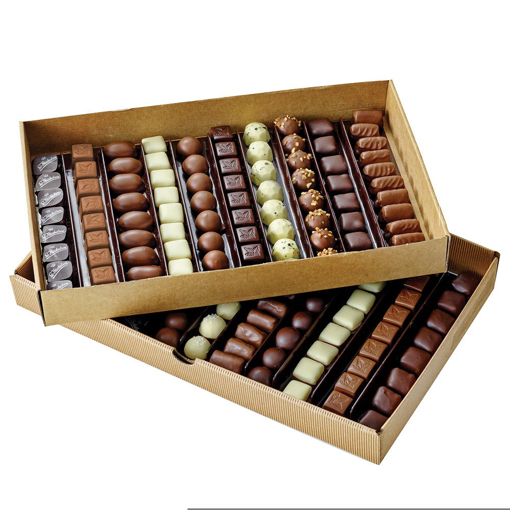 Fyldt chokolade ca. 2 kg | Fri fragt i hele Danmark | Sv. Michelsen